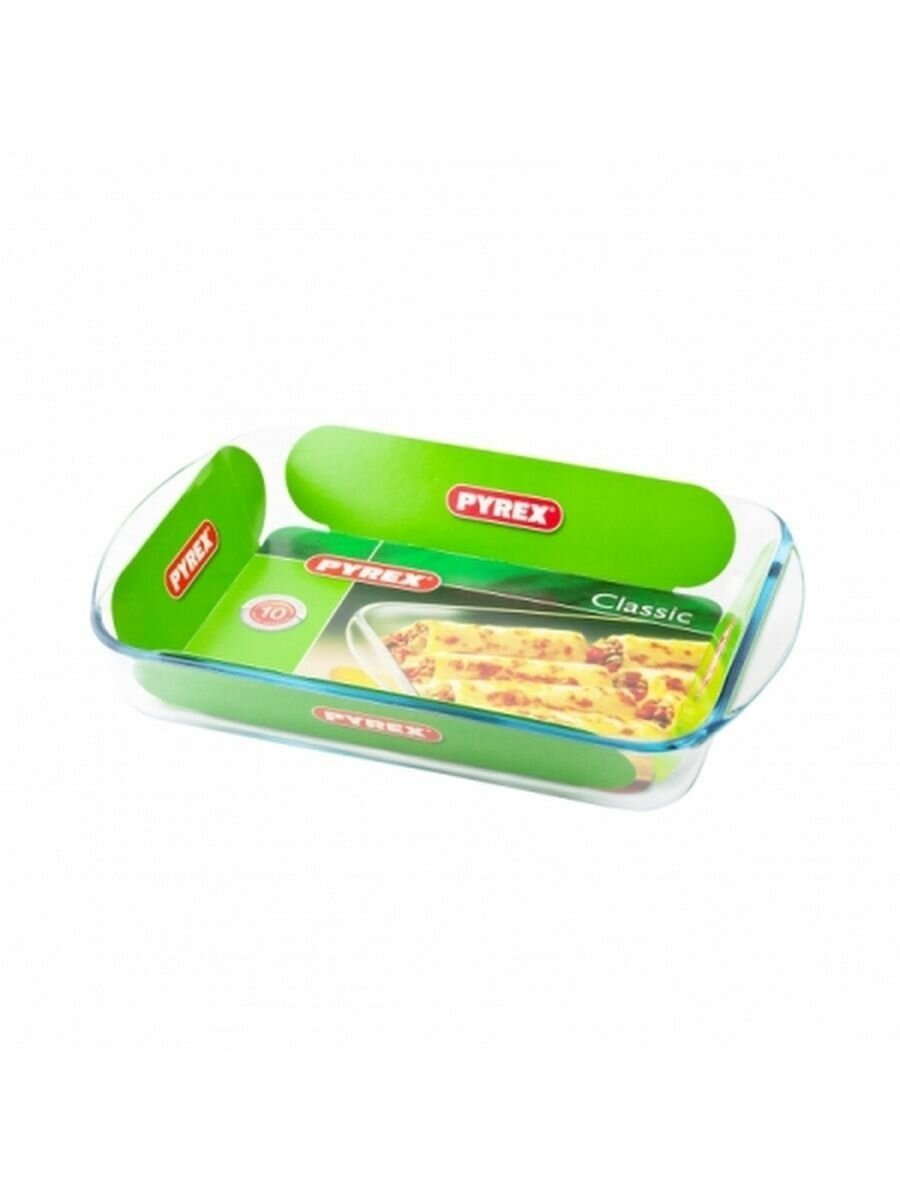 Блюдо прямоугольное PYREX Smart cooking 35x23см жаропрочное стекло для запекания Посуда для кухни