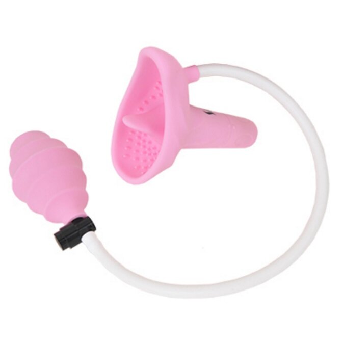 Женский вакуумный вибромассажер с языком Kawai Daisuki Cerise No1