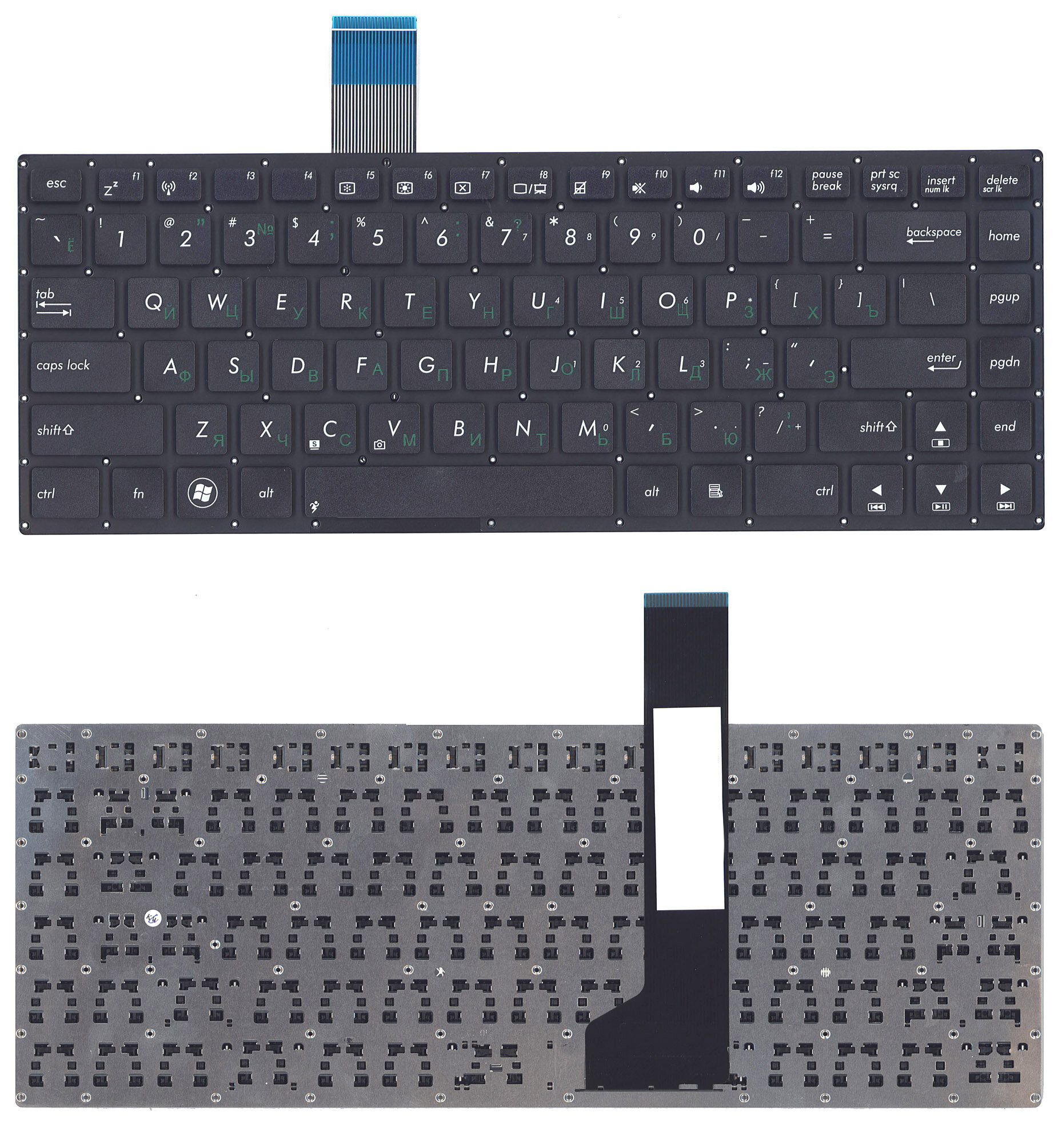 Клавиатура для ноутбука Asus K46, K46C (MP-12F33US-920) черная
