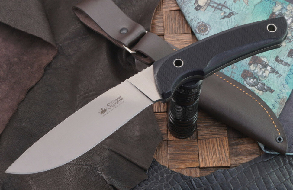 Походный нож Kizlyar Supreme Savage (G10, Sleipner)