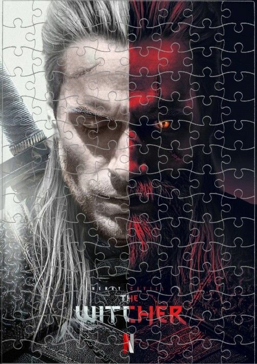 Пазл Ведьмак, The Witcher №8, А4