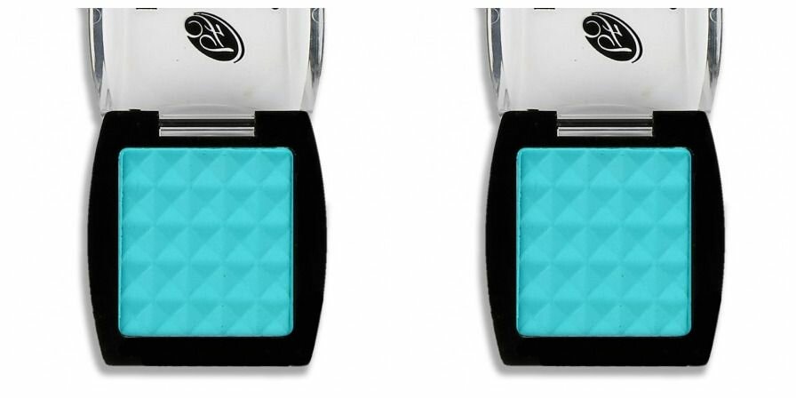 Farres cosmetic Тени для век Матовые 1-цветные 1001А/№09 Лазурный 2 шт