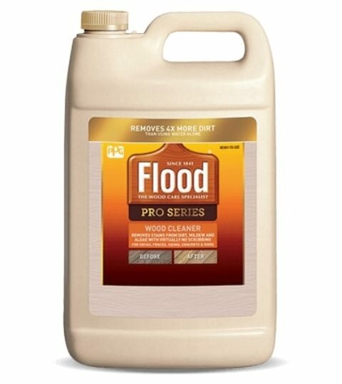 PPG Flood Средство для дерева Очиститель древесины (9,46 л)