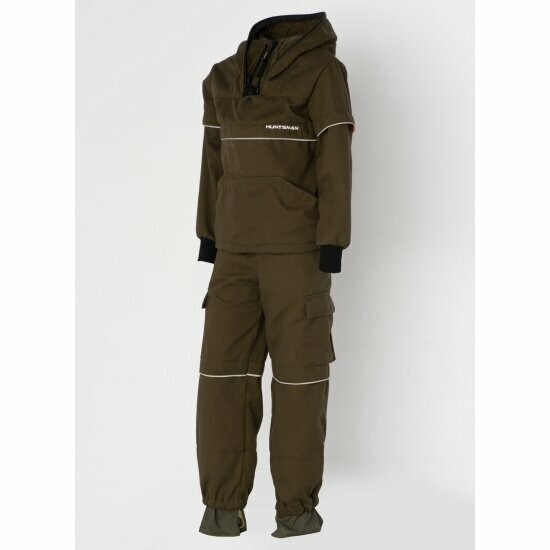 Костюм летний Huntsman Детский Антигнус-Люкс с ловушками и пыльниками цвет Хаки ткань Смесовая разм. 28-30/110-116