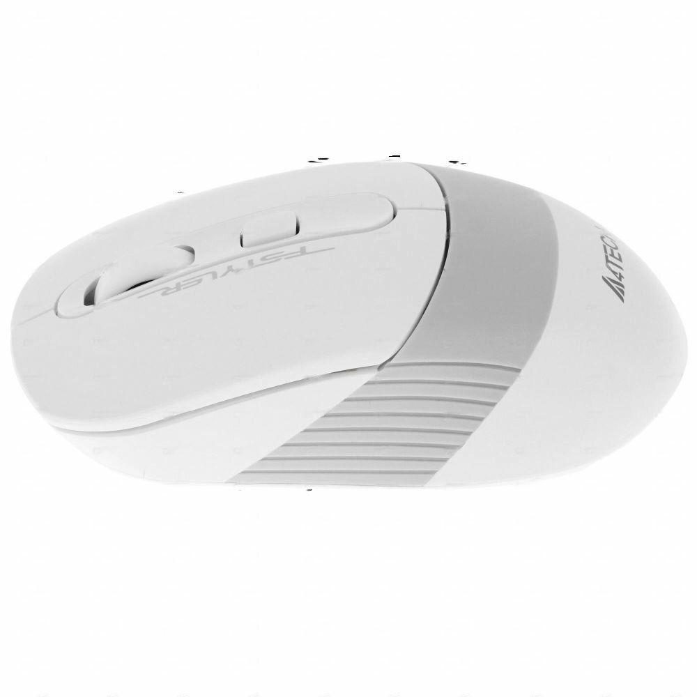 Мышь A4Tech "Fstyler" FG10 White, беспроводная, 1600 DPI, для левой и правой руки