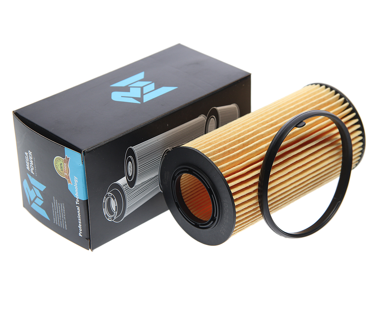 Фильтр масляный VW Jetta (05-) (2.0 TFSI/2.5 FSI) AUDI SKODA Octavia (04-) (2.0 FSI/RS) MEGAPOWER