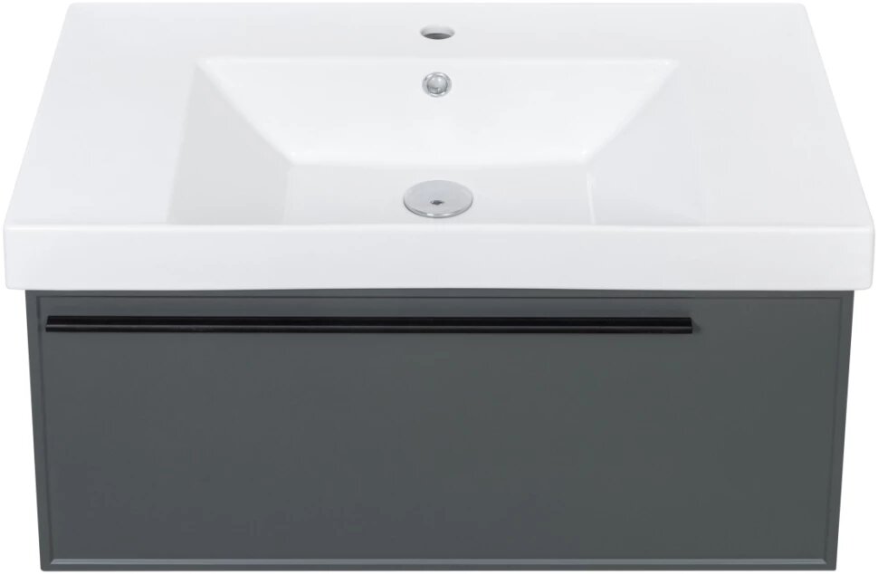 Тумба серо-зеленый матовый 77,6 см La Fenice Elba FNC-01-ELB-G-80