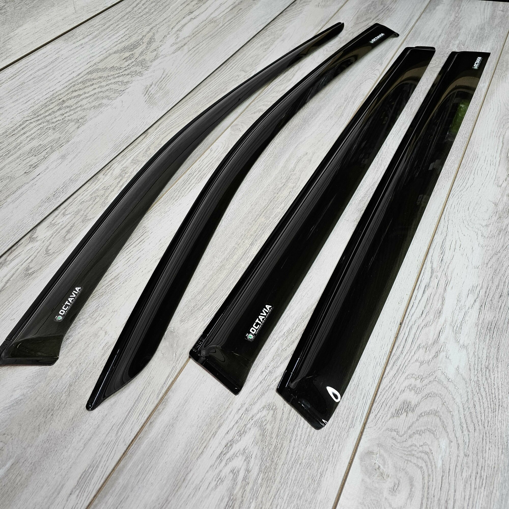 Дефлекторы (ветровики) окон для Skoda Octavia A7 универсал (Шкода Октавия )