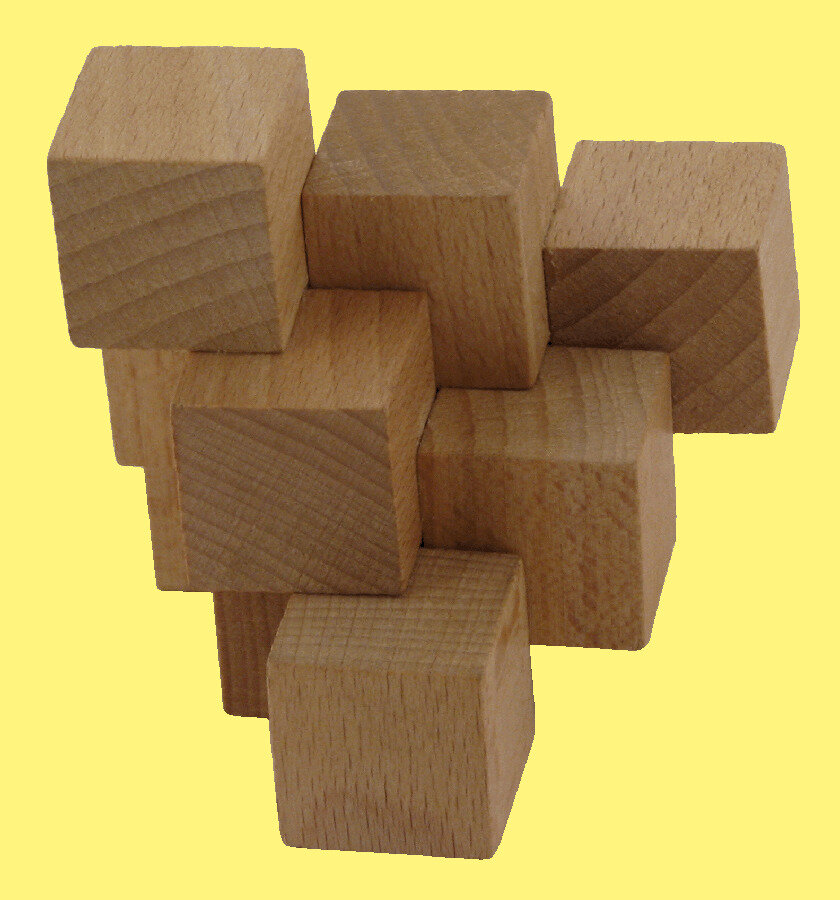 Головоломка Пирамида из 3-х элементов