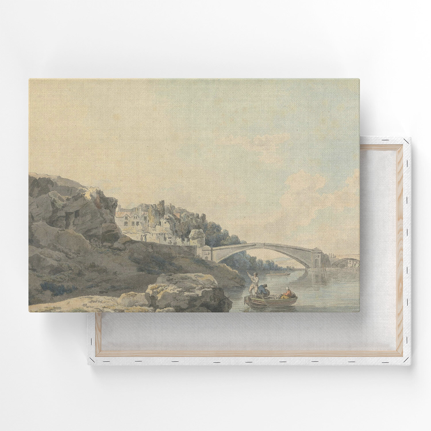 Картина на холсте, репродукция / Фрэнсис Уитли - Lismore Castle, Ireland / Размер 30 x 40 см