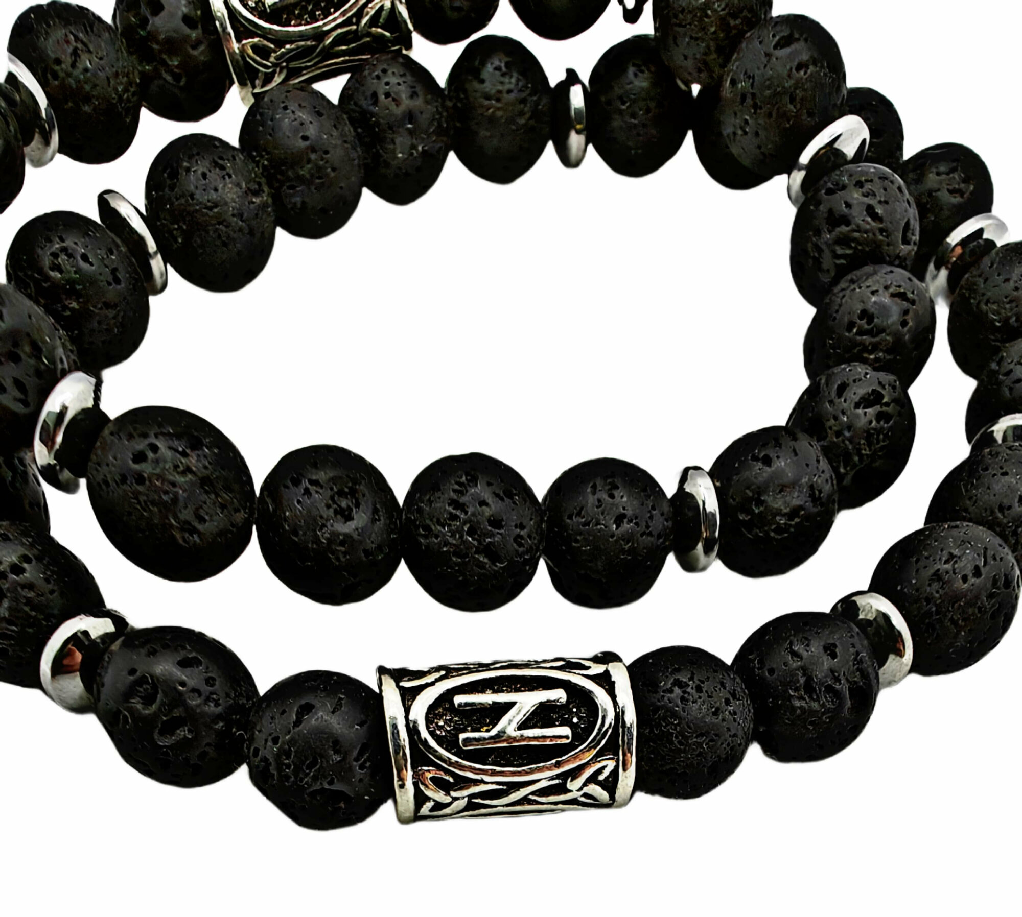 Славянский оберег, Браслет-нить, гематит