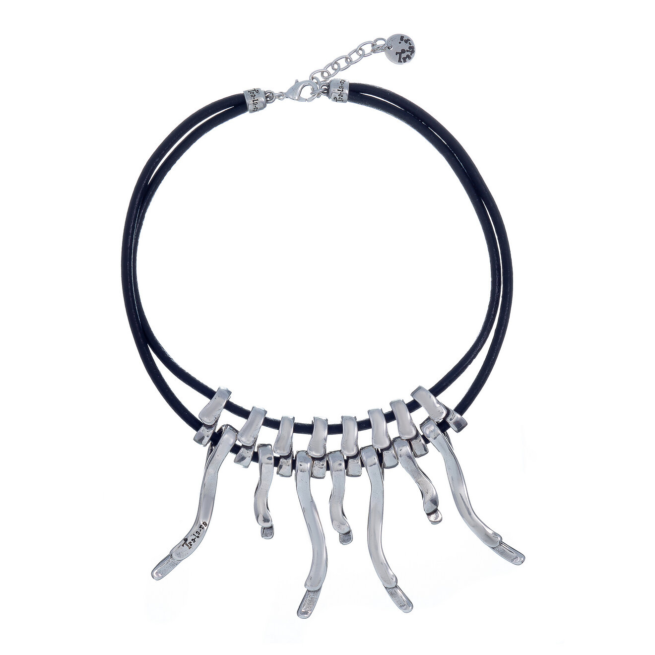 Колье Tra-la-ra, кожа