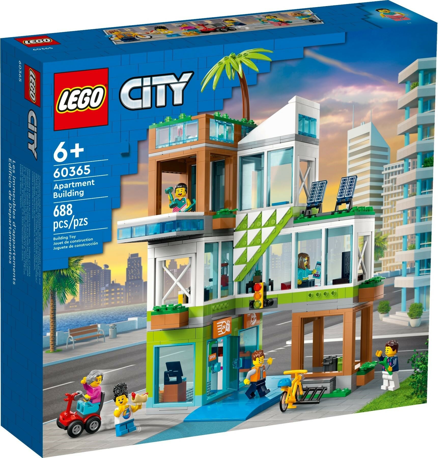 Конструктор LEGO City 60365 Многоквартирный дом