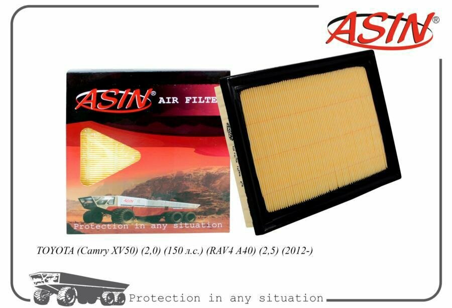 ASINFA2474 ASIN Фильтр воздушный 17801-38011/ASIN. FA2474 ASIN