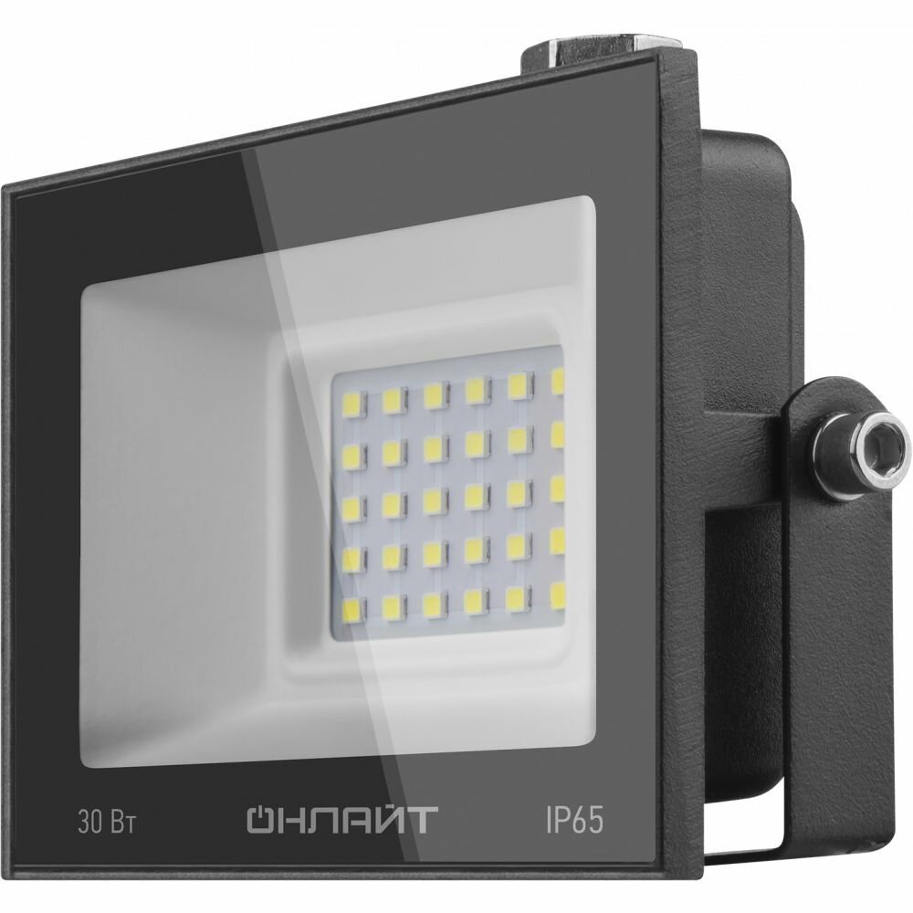 Прожектор светодиодный онлайт 71 658 OFL-30-6K-BL-IP65-LED
