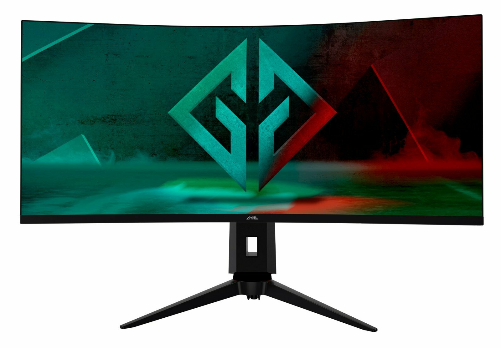 ЖК монитор GMNG 34 Gaming GM-34C11W черный LED 1ms 21:9 HDMI M/M матовая HAS Piv 4000:1 300cd 178гр/178гр 3440x1440 165Hz G-Sync DP 2K 8.57кг