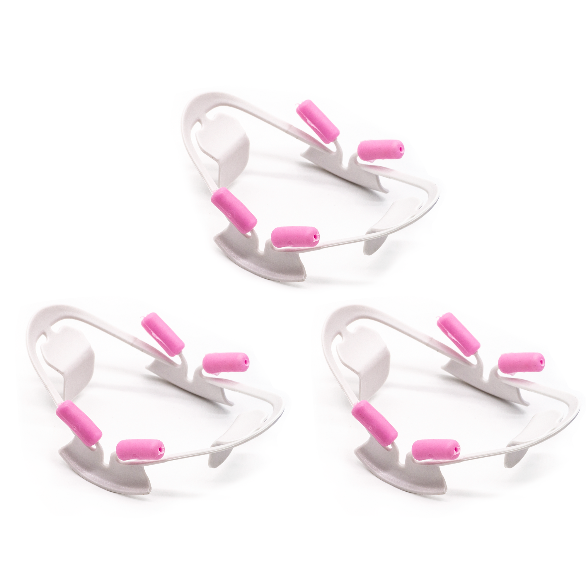 Ретрактор стоматологический для губ и щек с силиконовыми вставками, размер S, 3шт