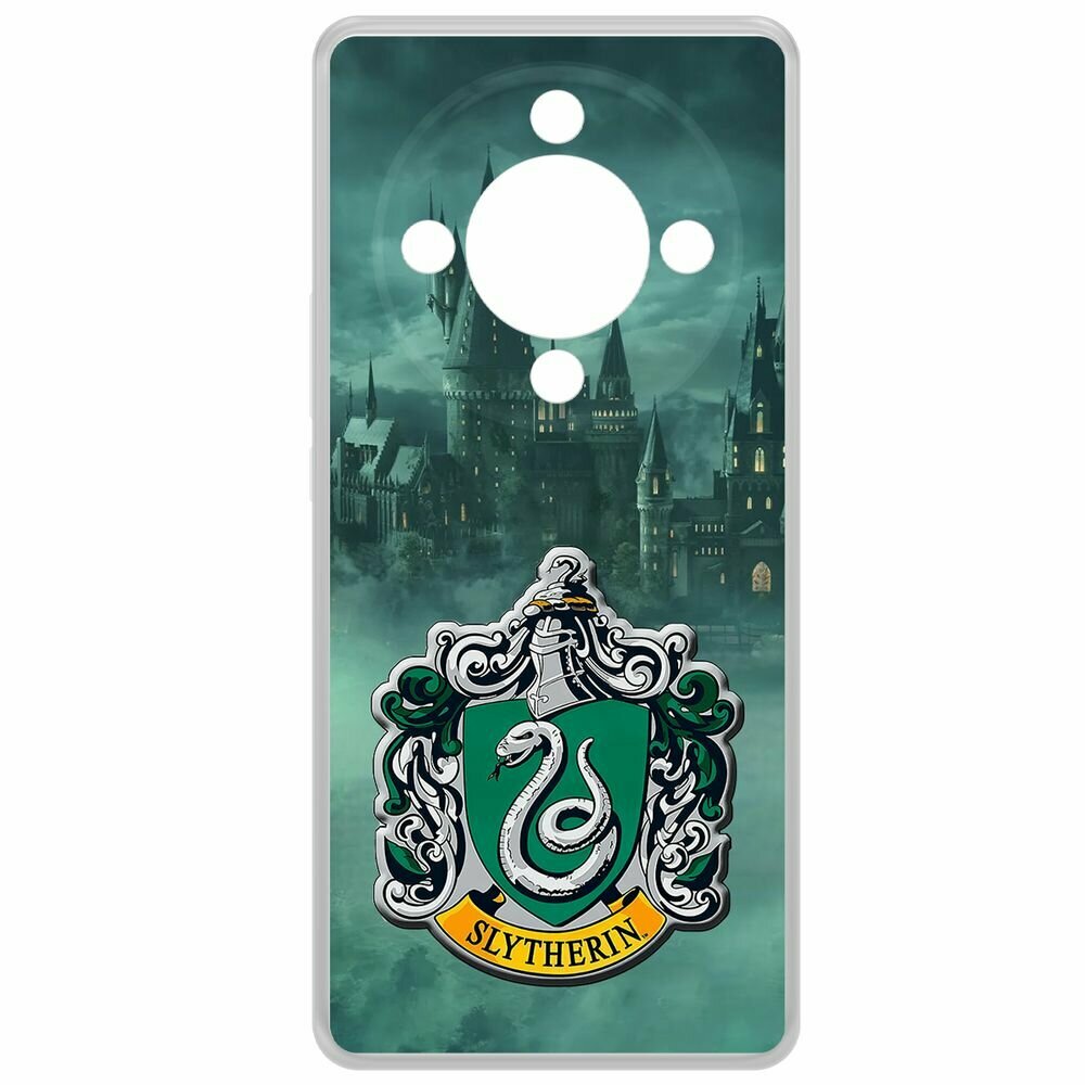 Чехол-накладка Krutoff Clear Case Гарри Поттер. Слизерин для Honor X9b