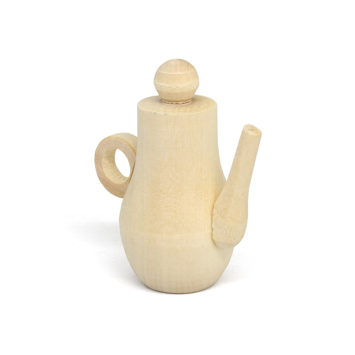 Заготовка деревянная для творчества 'Кофейник мини', 2 шт, 4,1*4,5*2 см, Айрис