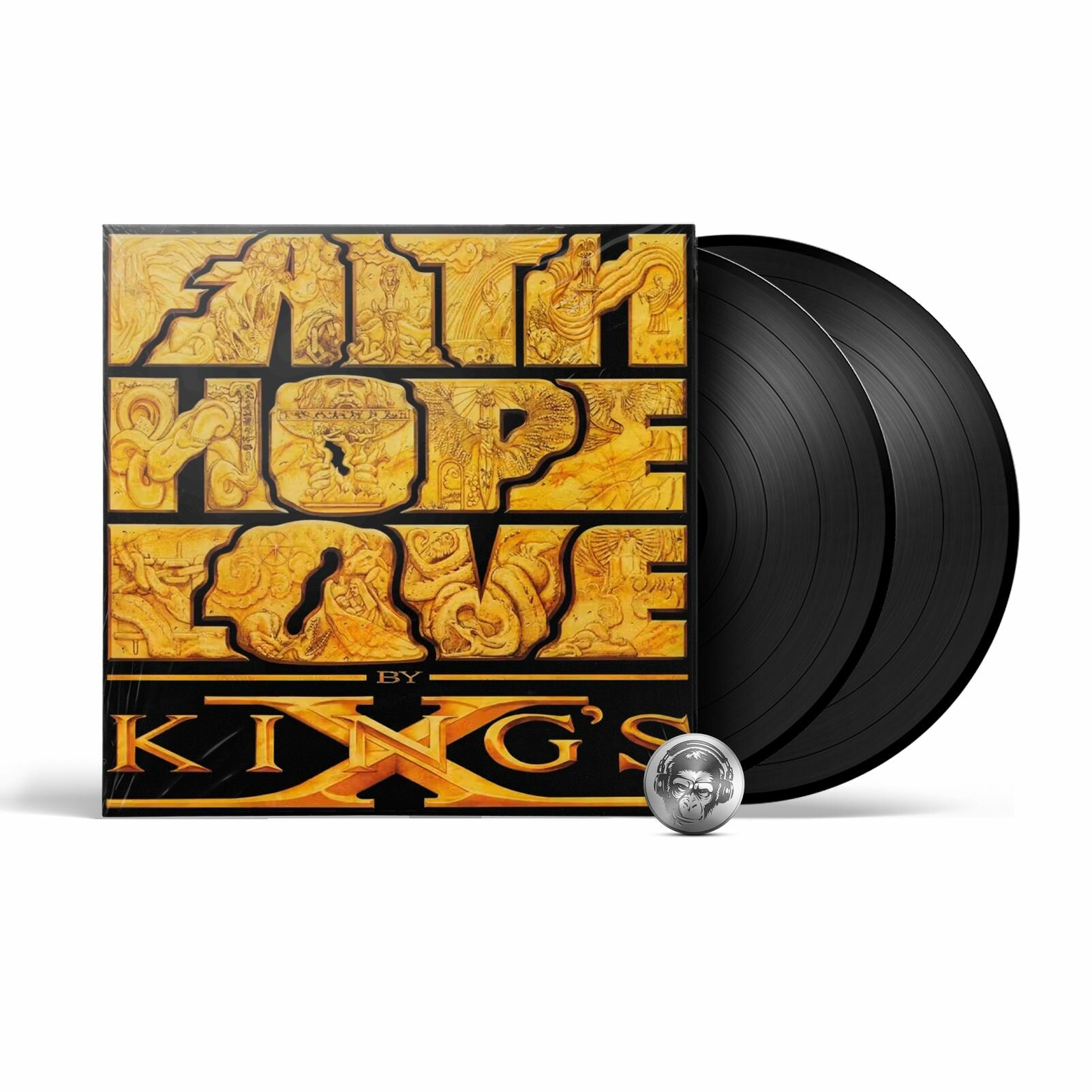 Фирменная виниловая пластинка King's X - Faith Hope Love (2LP) 2022 Black, 180 Gram, Gatefold