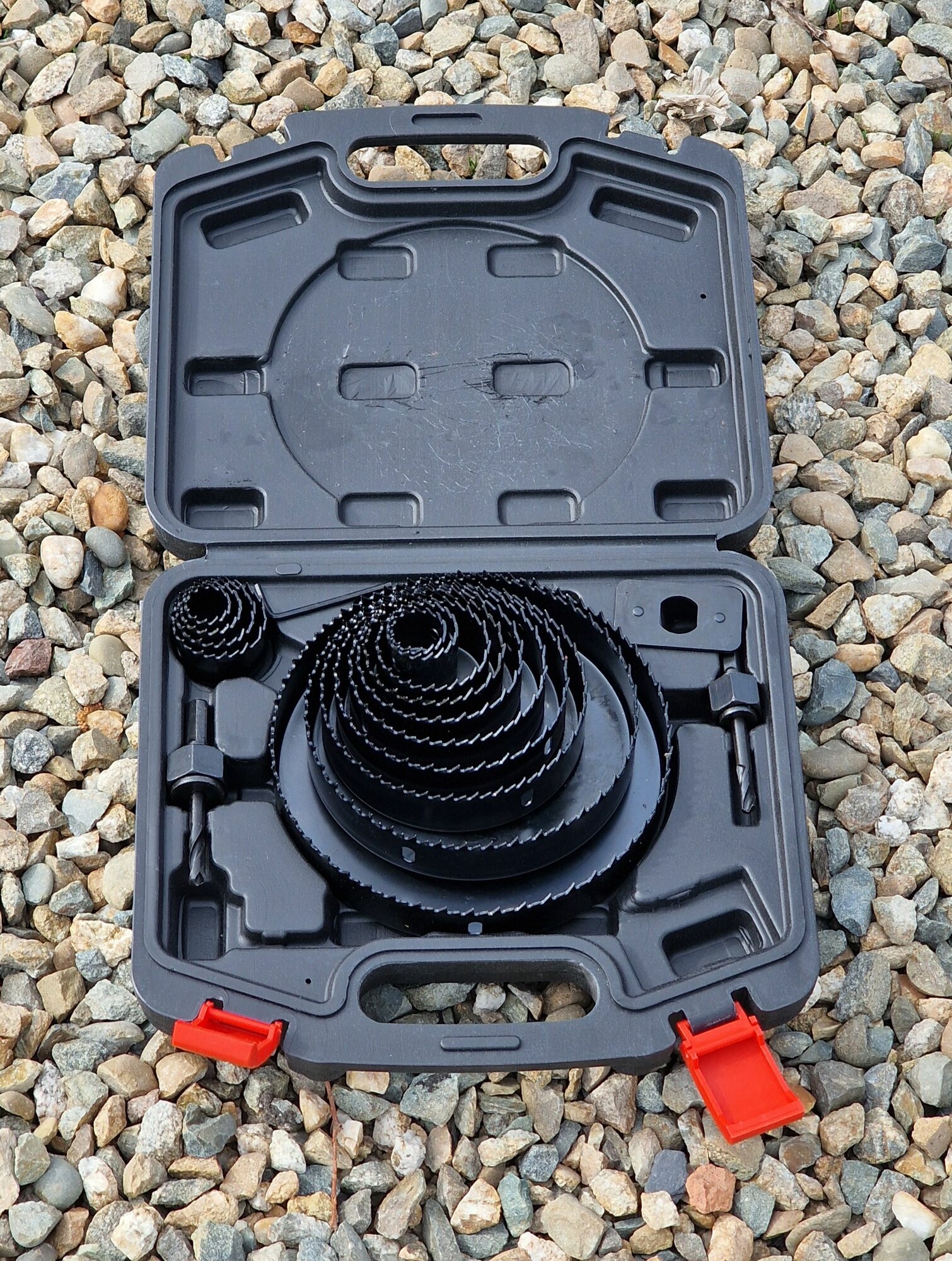 Набор кольцевых пил по дереву (серый) 19PC 19-152 Скол