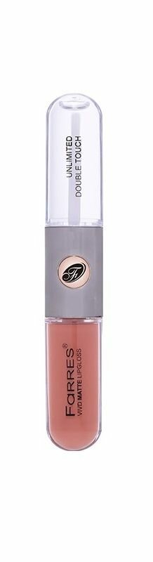 Farres cosmetics Блеск для губ+помада 2в1 Vivid Matte №05 натуральный беж, 10 мл