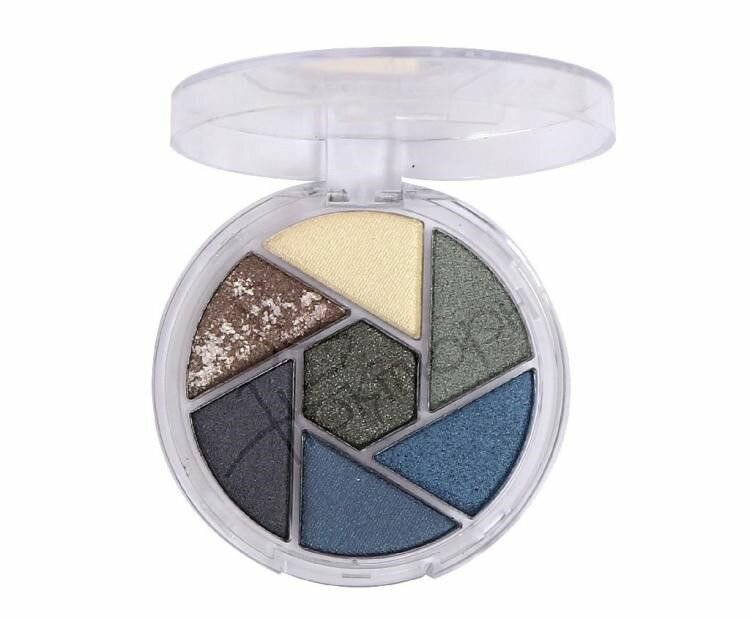 Farres тени для век 7 цветов коричнево-бежево-синие