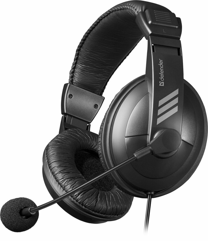 Гарнитура Defender Gryphon 750U USB, черный, 1.8м кабель 1549122 63752