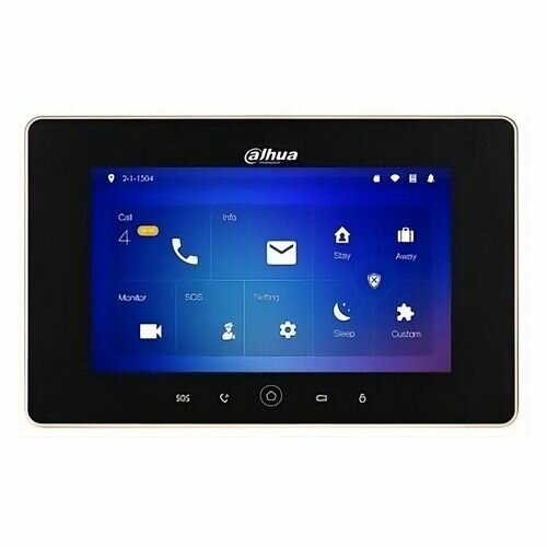 Видеодомофон Dahua DHI-VTH5221D-S2, черный
