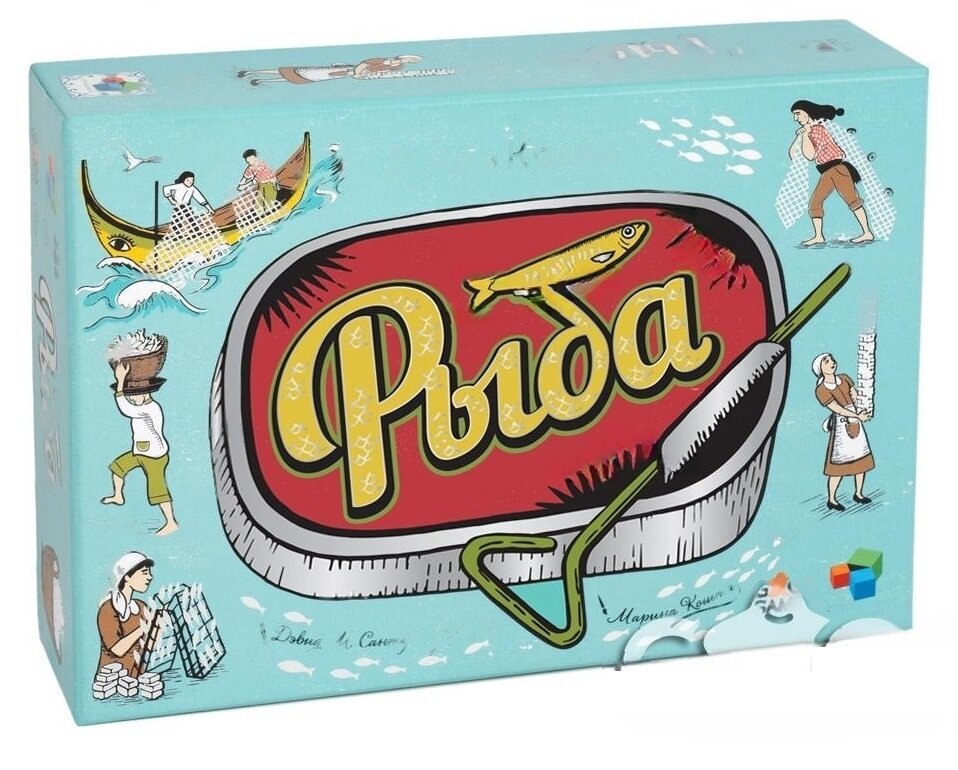GaGa. Настольная игра "Рыба" стратегическая, для 1-4 игроков, от 10 лет