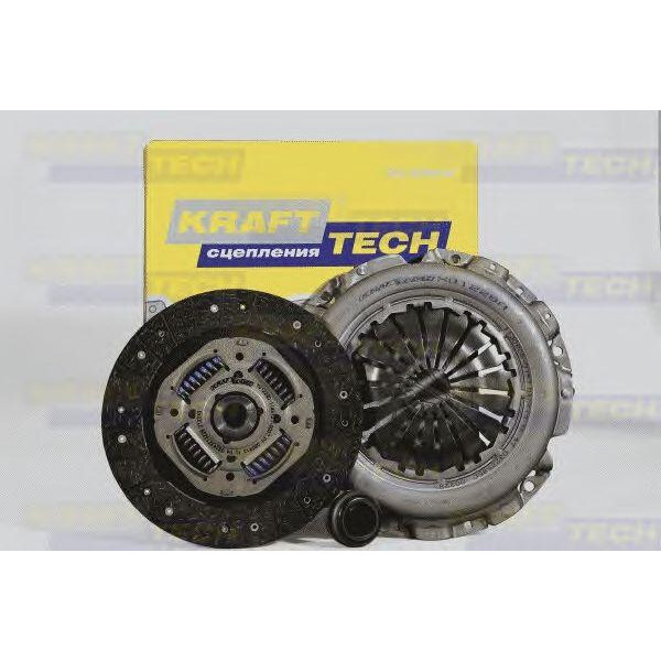 Комплект сцепления для автомобиля Citroen Peugeot Fiat, KRAFTTECH W01228C (1 шт.)