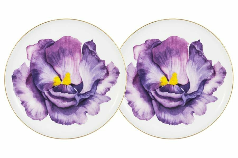 Набор 2 тарелки Iris 19 см (Anna Lafarg Emily, страна Китай)