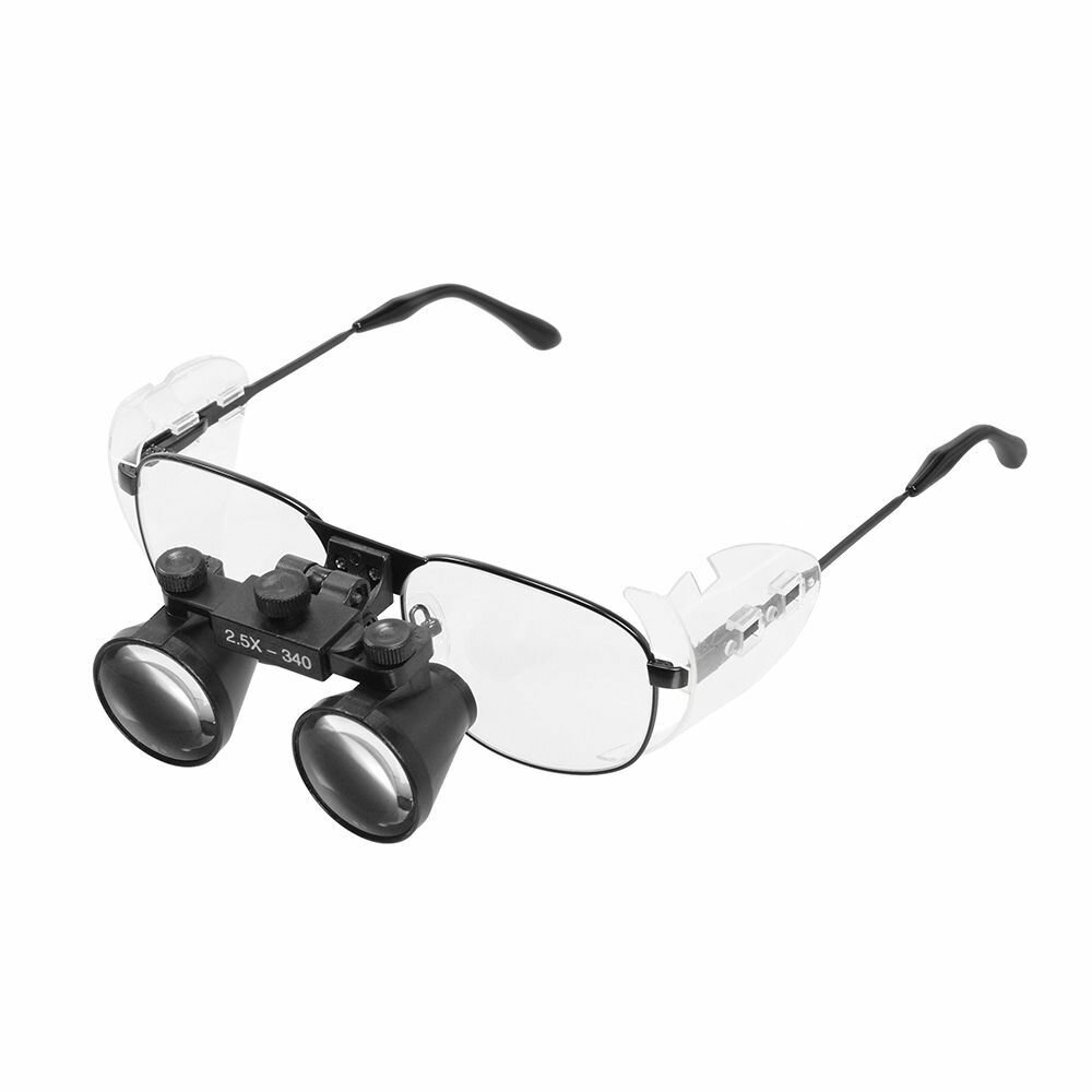 Лупа бинокулярная Микмед HR 250 S 2,5х, очки лупа для чтения увеличительные