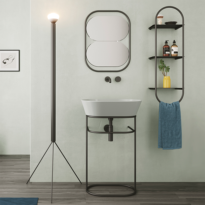 SIMAS WAVE Раковина чаша овальная   62х42х16,5 см,  без отв под смеситель, цвет белый