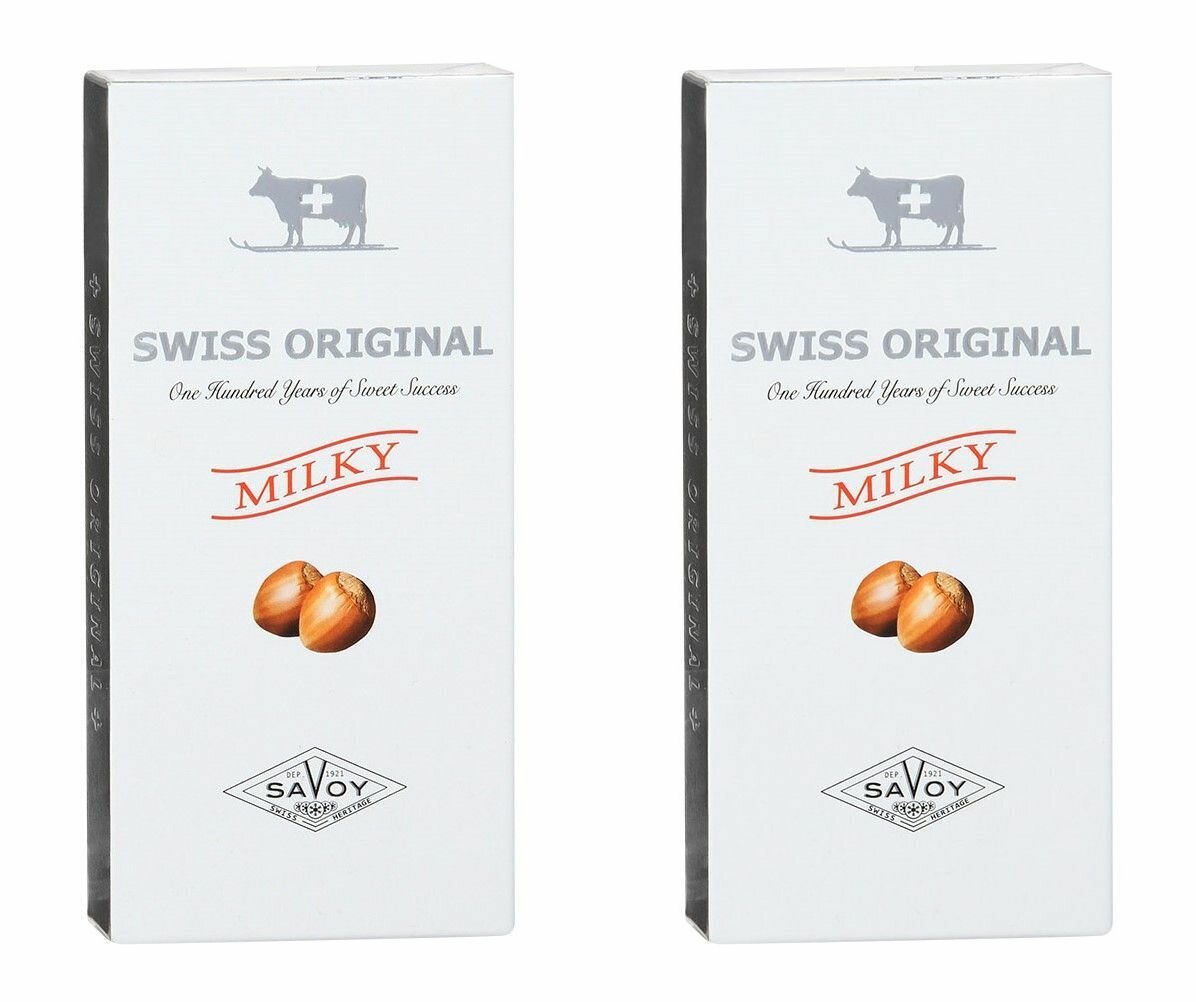 BUCHERON Шоколад молочный с фундуком, 90 г, 2 шт