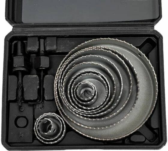 Набор коронок по дереву, гипсокартону 19-127 мм, 15 предметов Gigant G-29554