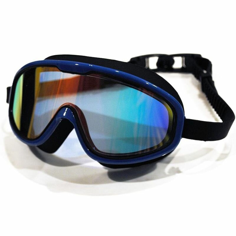 Очки-маска для плавания Cupa Lapa LSG-707, зеркальная линза, синий/темно-синий