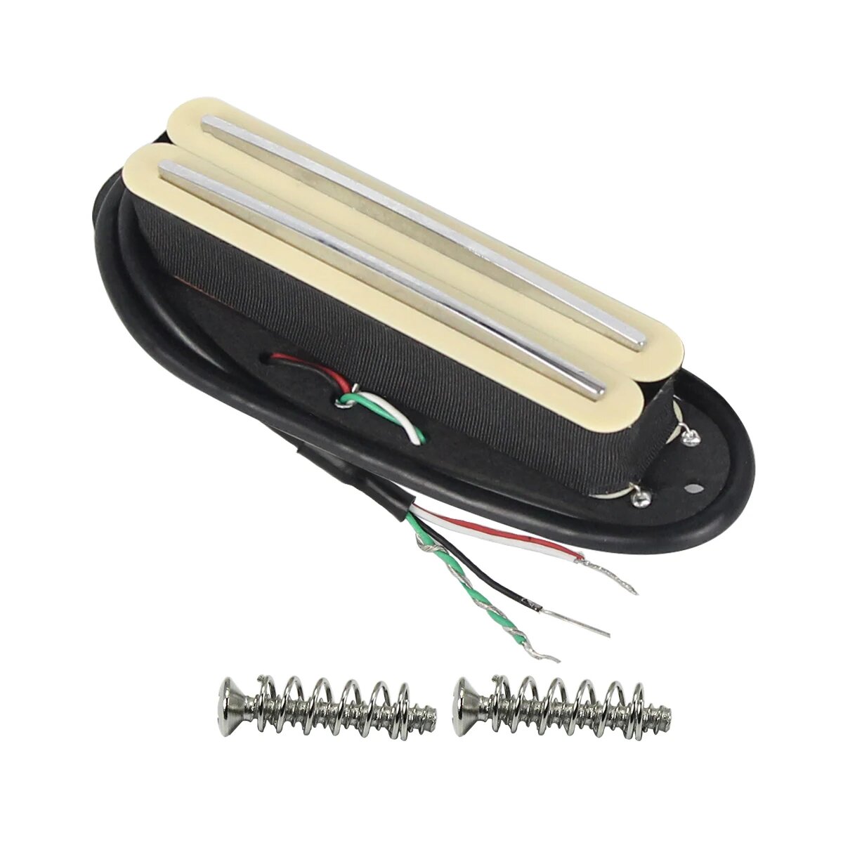 FLEOR хамбакер звукосниматель Alnico 5 для гитары ST/SQ Черный, Yellow 12K