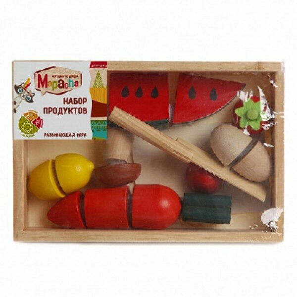 Игрушка Mapacha Развивающая игра Набор продуктов, арт.76625