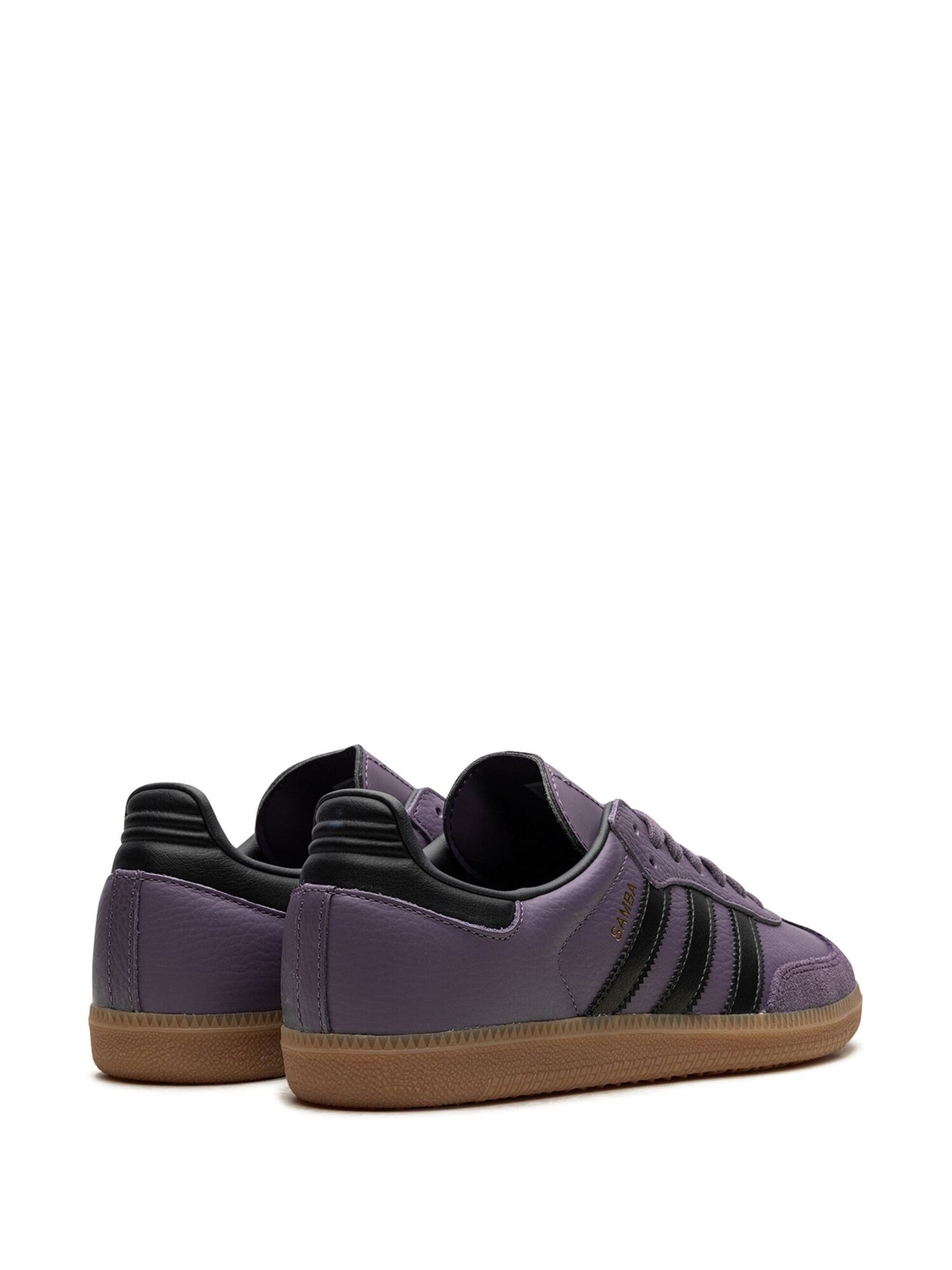 Кроссовки adidas Samba OG, размер 4.5 US, фиолетовый — фото 1