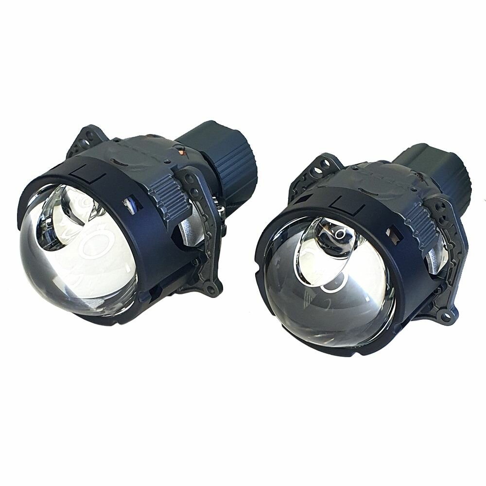 Bi led линзы лазерные Lightbay Titan 3 дюйма светодиодные в фары би лед