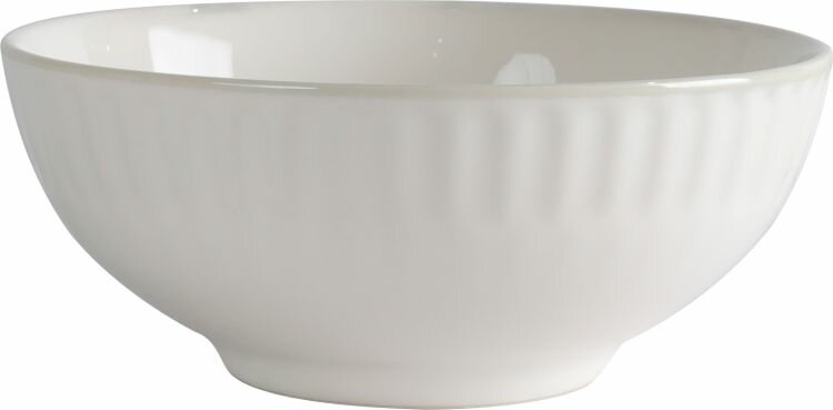 Салатник/миска для супа фарфоровый HOME CHEF Villa Beige, 18,8 см, кремовый