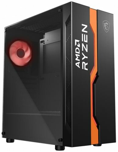 Компьютерный корпус MSI MAG VAMPIRIC 011C (306-7G08P22-809) черный - Mid Tower, ATX, USB 2.0 Type A, USB 3.2 Gen1 Type A