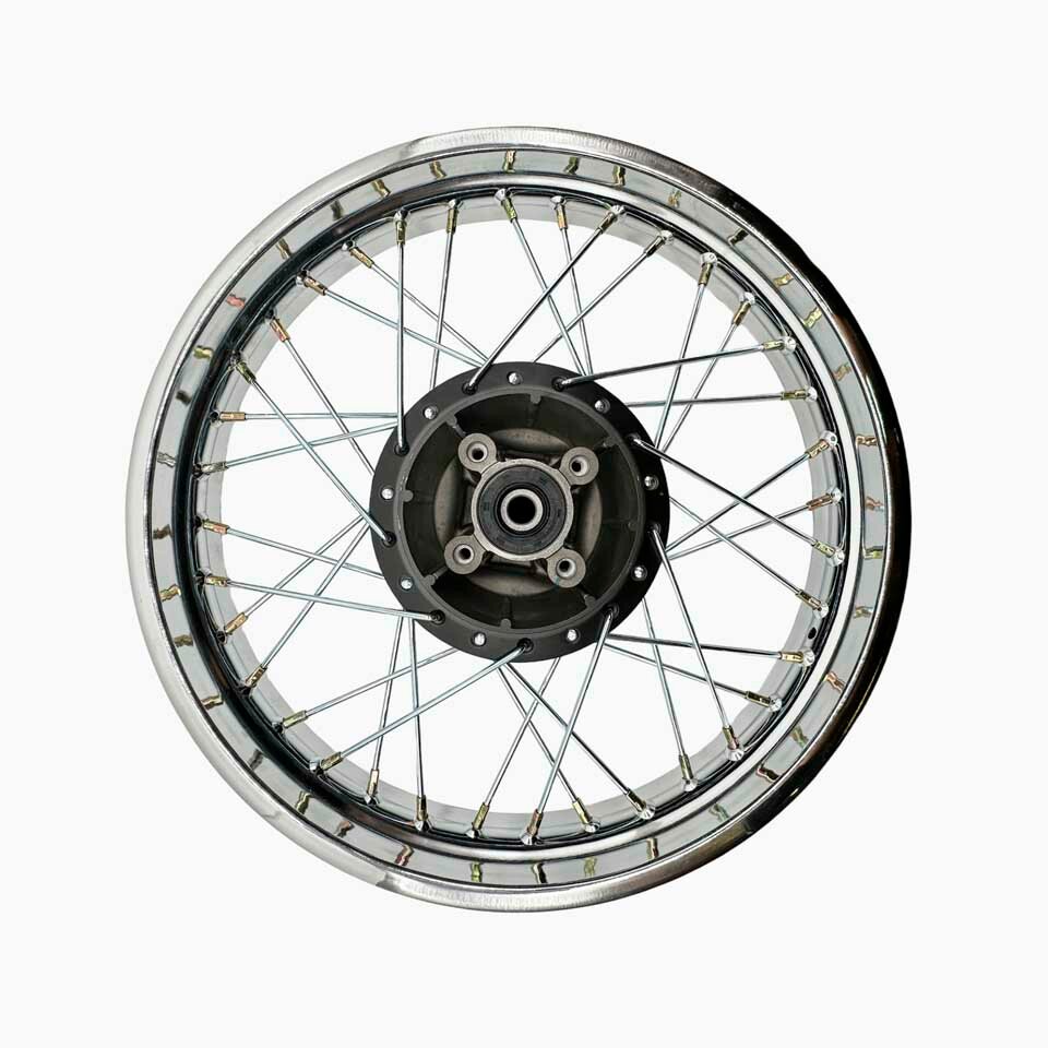 Обод 18"/2,15mm (ось 15mm) на мотоцикл TTR-250, Kayo, AD250a, Скутер Персонал заднее (хром)