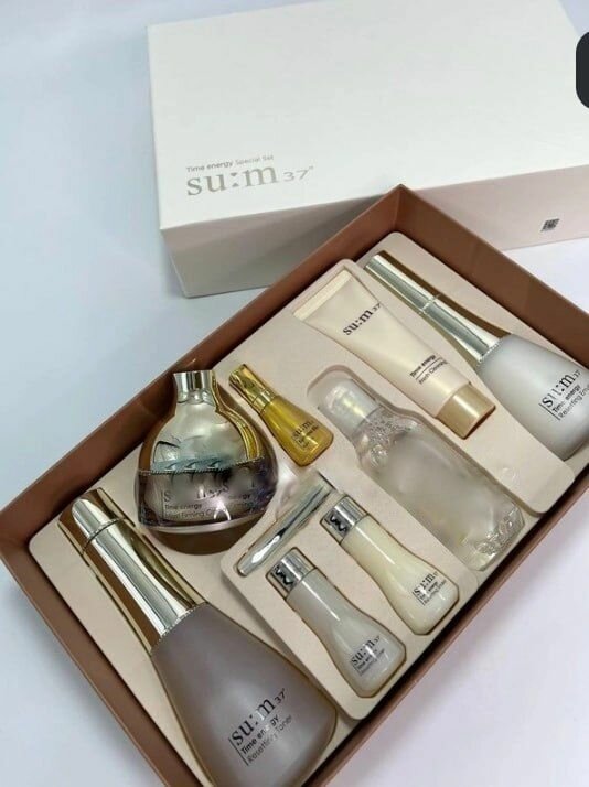 Hабор антивозрастной ферментированной косметики SU: M37 Time energy 3pcs Special Set