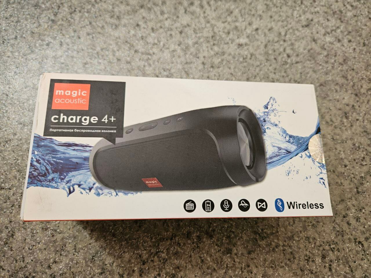 Беспроводная колонка "Charge 4" от "Magic Acoustic"