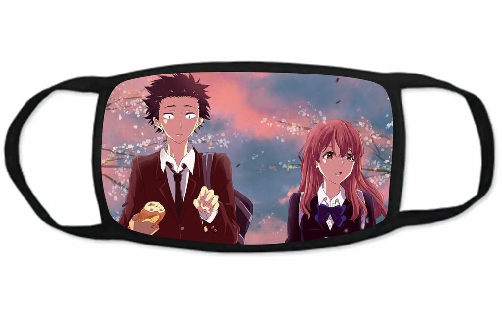 Маска на лицо Форма Голоса №10, Взрослая - 20 на 12, 5 см