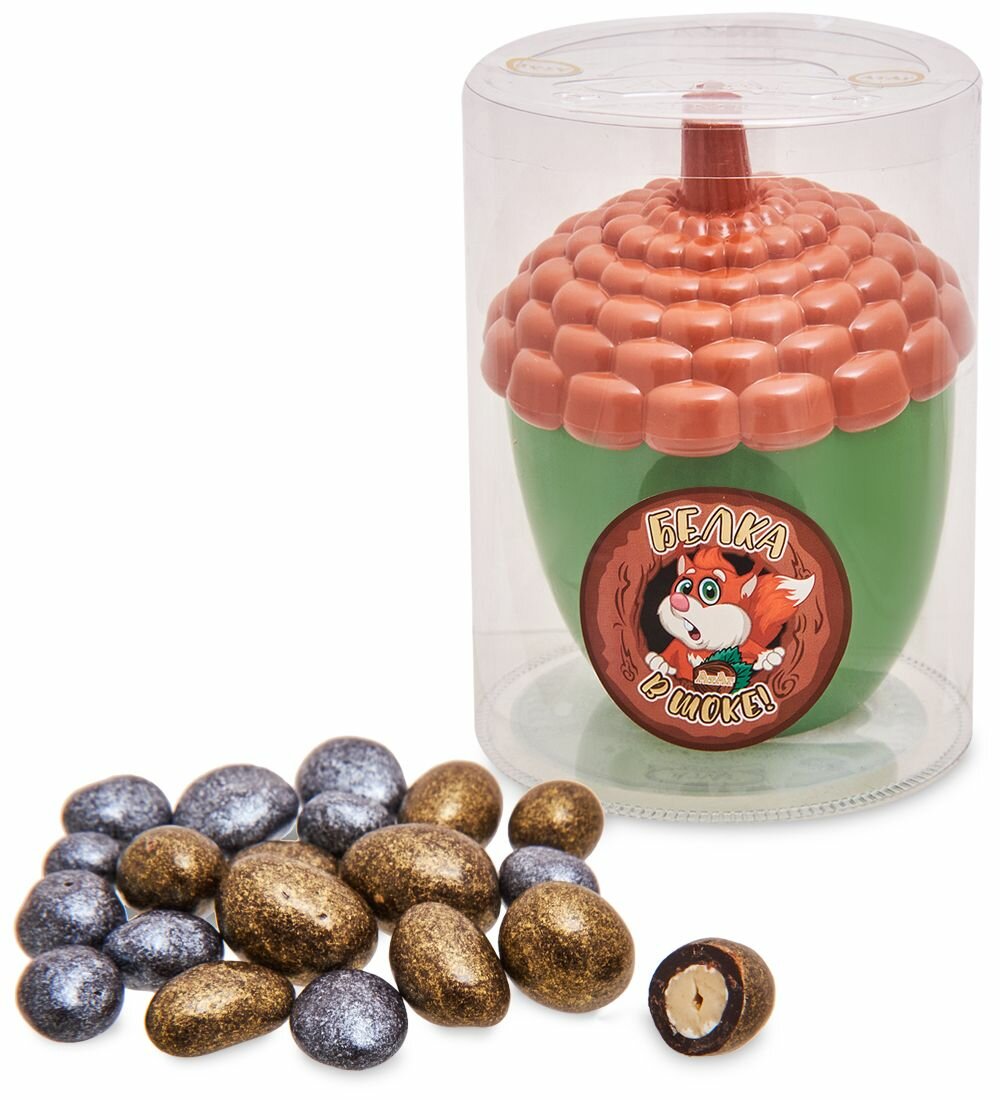 Драже изюм в шоколаде 'Белка в шоке', 60 г