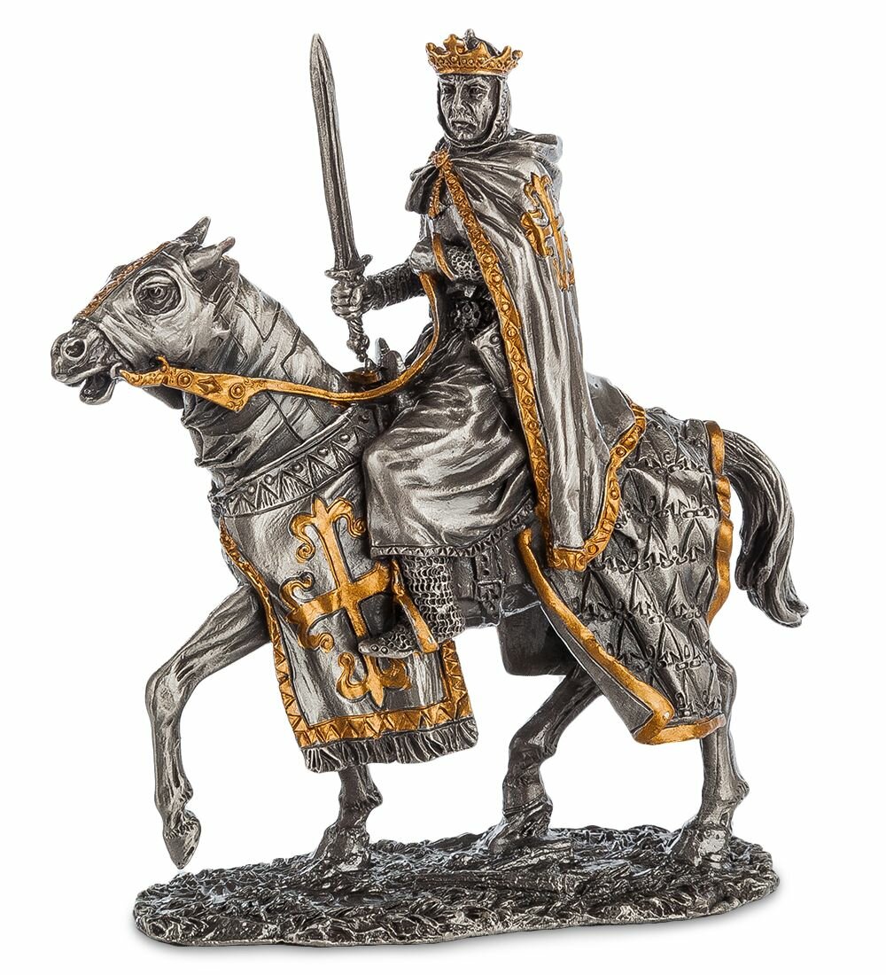 Статуэтка 'Конный рыцарь крестоносец'