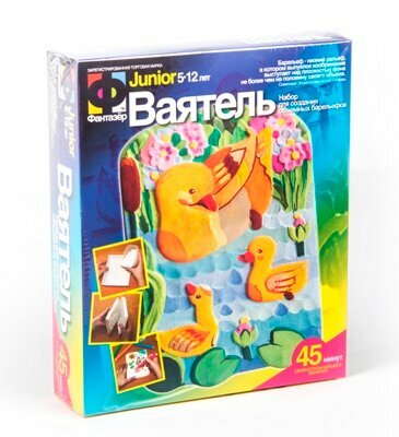 Набор для изготовления барельефа из гипса "Утка с утятами" - станет прекрасным украшением вашего дома или оригинальным подарком для друзей и близких.